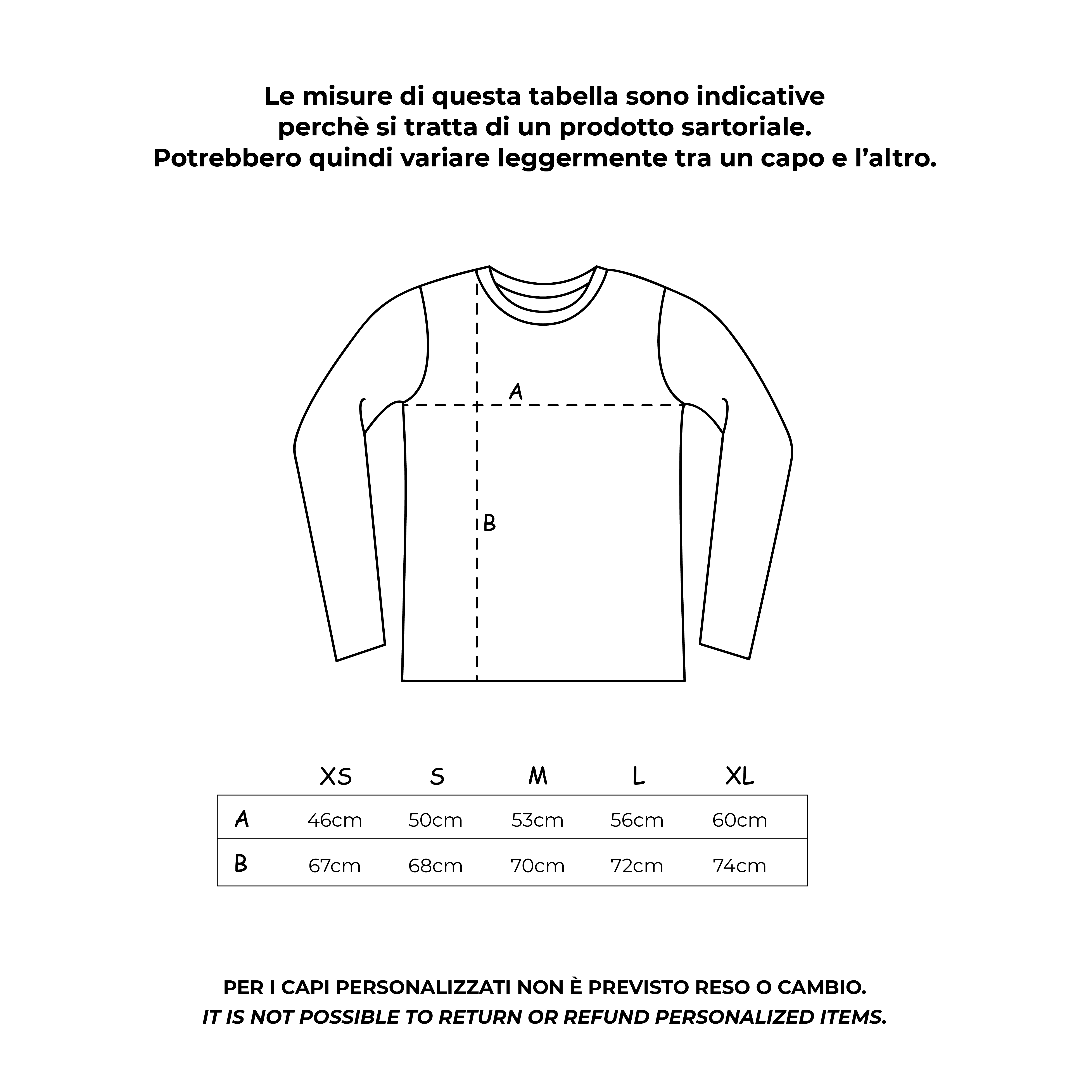 T-shirt true story ricamata a mano e personalizzabile con nomi e parole.